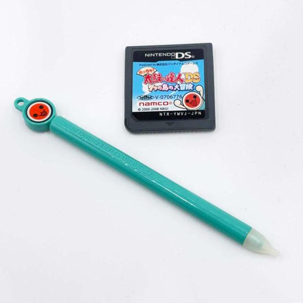 [タイプ] めっちゃ! 太鼓の達人DS 7つの島の大冒険 バチペン1本付[状態] ケース等はありません。