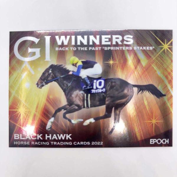 [タイプ] 2022 EPOCH ブラックホーク ホースレーシング 2022下半期総集編 インサートカード エポック パラレル版[状態] 目立った汚れやダメージは特にみられません。