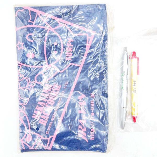 [タイプ] JRA-VAN ターフィー オリジナルトートバッグ  中山競馬場 サンリオ[サイズ] バッグ 横約25cm×縦約31cm[状態] 未使用品(袋には多少汚れ・傷みがみられます。)