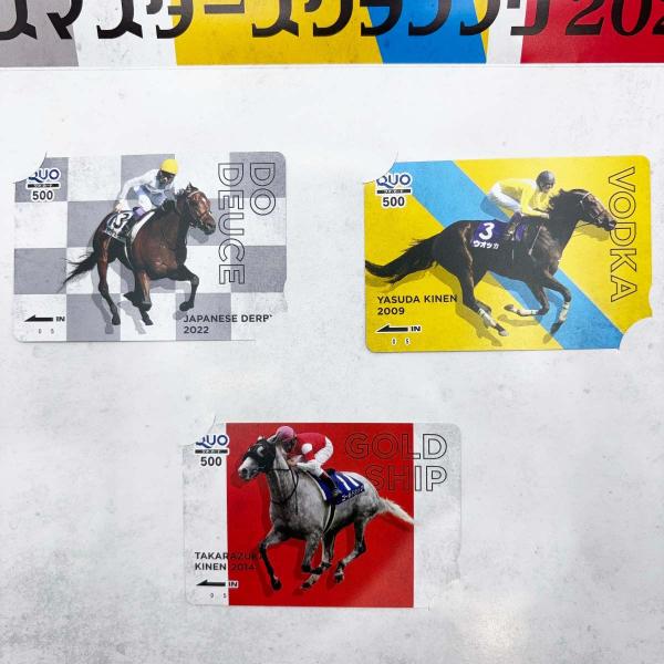 [タイプ] JRA オッズマスターズグランプリ 2025夏 クオカード ドウデュース ウォッカ ゴールドシップ[状態] 未使用品