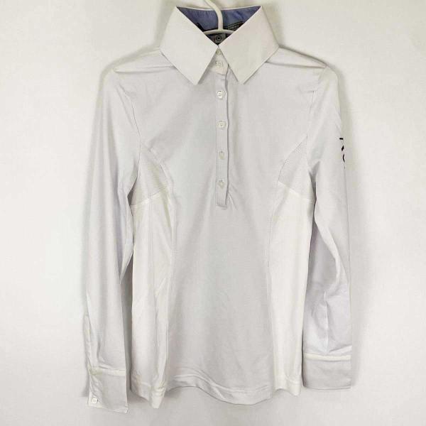 [ブランド] NOEL ASMAR EQUESTRIAN ノエルアスマール[タイプ] 長袖 ライディングシャツ ロングスリーブ[表記サイズ] XS[対象] レディース[型番] AE1635[カラー] ホワイト[身幅] 約40cm[着丈] 約...