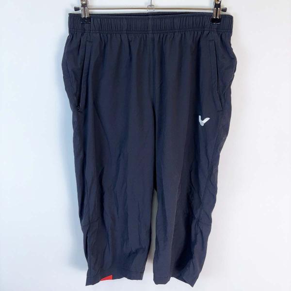 [ブランド] ビクター[タイプ] ゲームパンツ 七分丈パンツ[表記サイズ] L[カラー] ブラック[総丈] 約69cm[ウエスト] 約36cm[状態] 汚れや傷みなどなく、良好です。