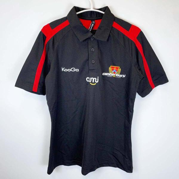 [ブランド] kooGa[タイプ] ニュージーランド ンタベリー州代表 プラクティス ポロシャツ[表記サイズ] S[対象] メンズ[身幅] 約53cm[着丈] 約67cm[状態] ある程度使用感はありますが、目立ったダメージはみられません。