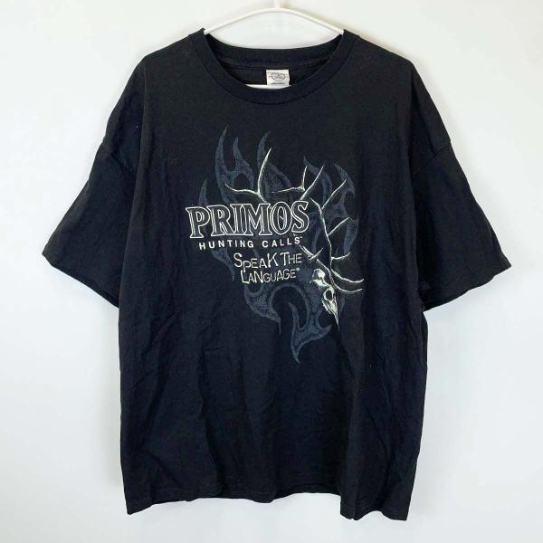 [ブランド] Primos Hunting Calls[タイプ] Tシャツ[表記サイズ] 2XL[カラー] ブラック[身幅] 約61cm[着丈] 約71cm[状態] 多少の使用感はありますが、目立った汚れやダメージなどみられません。
