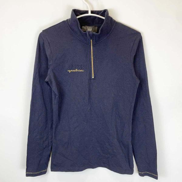 [ブランド] SPOOKS スプークス[タイプ] アンバーロングスリーブシャツ[表記サイズ] M[対象] レディース[カラー] ブラック[身幅] 約42cm[着丈] 約61cm[状態] 多少使用感はありますが、特に汚れやダメージなどみられません。