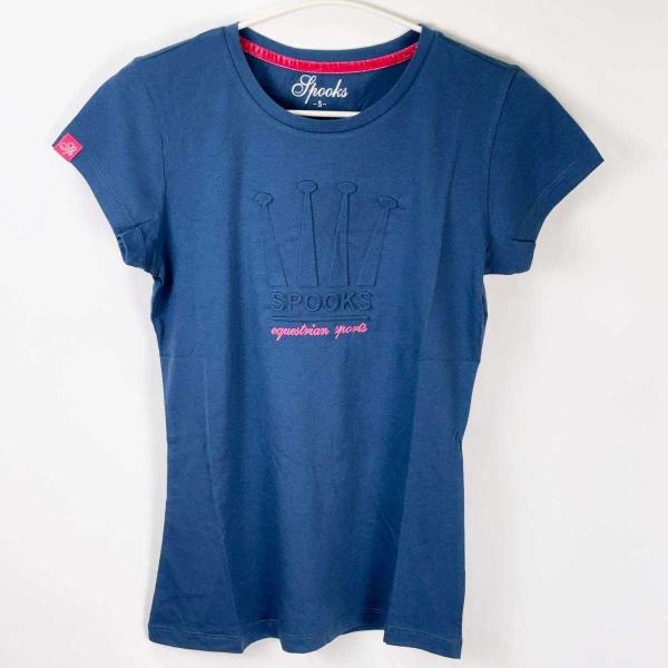 [ブランド] Spooks スプークス[タイプ] Lia ライディング 半袖 Tシャツ[表記サイズ] S[対象] レディース[カラー] legion blue[身幅] 約40cm[着丈] 約58cm[状態] 未使用品