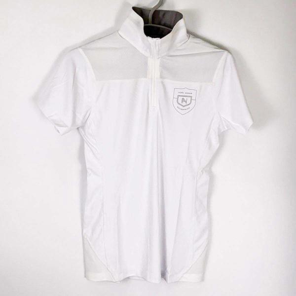 [ブランド] NOEL ASMAR ノエルアスマール[タイプ] ハーフジップ 半袖 ライディングシャツ[表記サイズ] XS[対象] レディース[型番] AE1825[カラー] ホワイト[身幅] 約41cm[着丈] 約63cm[状態] 未使用...