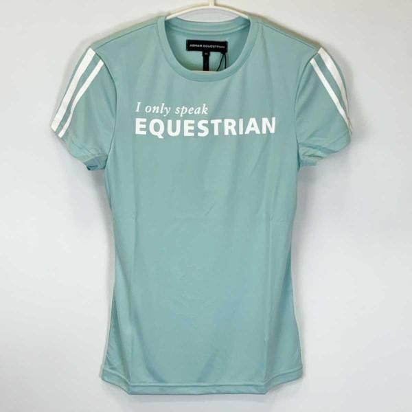 [ブランド] NOEL ASMAR ノエルアスマール[タイプ] ストレッチ S/S 半袖 ライディング シャツ Tシャツ[表記サイズ] XS[対象] レディース[型番] AE2018[カラー] アクア[身幅] 約35cm[着丈] 約63cm...