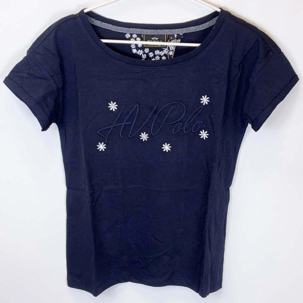 [ブランド] HV POLO[タイプ] 半袖Tシャツ LILLY[表記サイズ] S[対象] レディース[カラー] ネイビー[身幅] 約47cm[着丈] 約56cm[状態] 未使用品