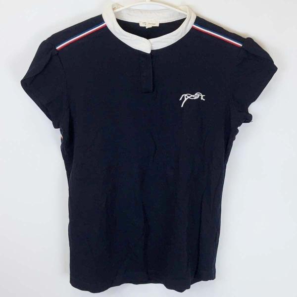 [ブランド] Penelope ペネロペ[タイプ] ボタンダウン ライディング 半袖シャツ[表記サイズ] M[対象] レディース[カラー] ネイビー[身幅] 約45cm[着丈] 約60cm[状態] 使用感がありますが、目立ったダメージはみら...