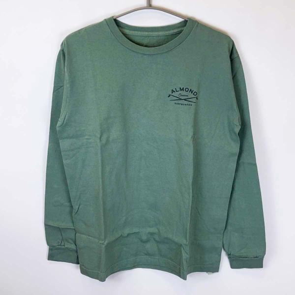 [ブランド] ALMONDアーモンド[タイプ] SURF SHOP USA COTTON L/S ロンT ロングスリーブTシャツ[表記サイズ] M[対象] メンズ[型番] LS2005W[カラー] SAGE[身幅] 約50cm[着丈] 約6...