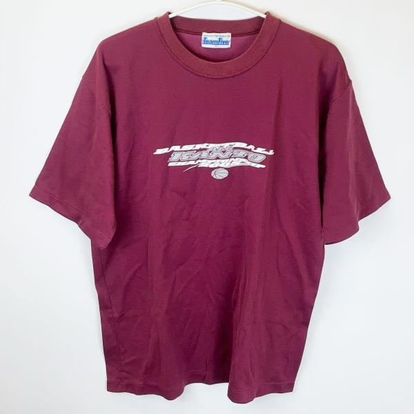 [ブランド] TeamFive[タイプ] 2005年 第59回 関東高等学校バスケットボール大会 Tシャツ ALL KANTO[表記サイズ] 3L[身幅] 約55cm[着丈] 約69cm[状態] 多少使用感はありますが、特に目立ったダメージ...