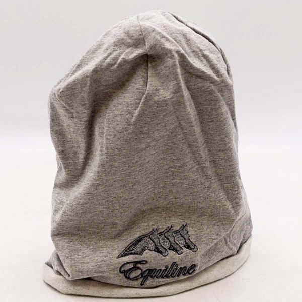 [ブランド] エクイライン EQUILINE[タイプ] BERRETTO FELPA キャップ 帽子[対象] ユニセックス[カラー] グレー[状態] 未使用品