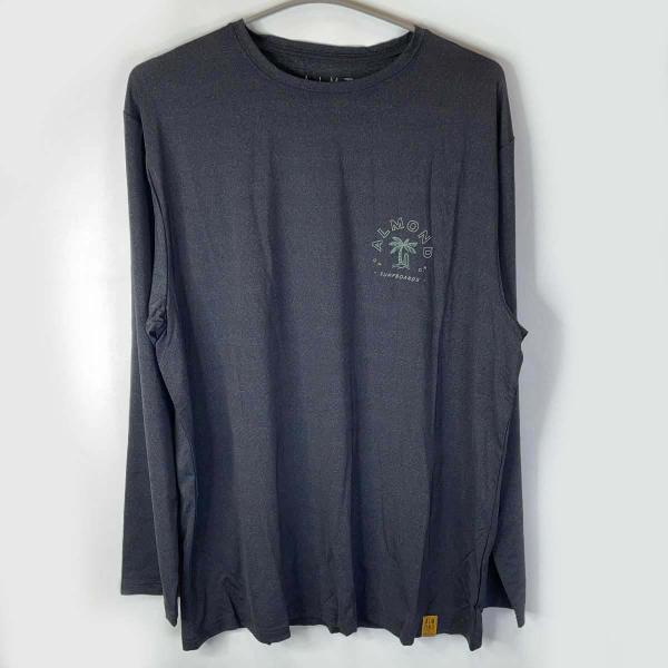 [ブランド] Almond アーモンド サーフボードデザイン[タイプ] L/S Tee ロングスリーブ ラッシュガード[表記サイズ] L[対象] ユニセックス[型番] GP-007[カラー] ブラック[身幅] 約55cm[着丈] 約70cm...