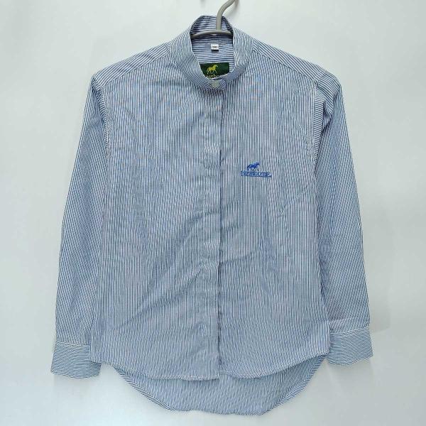 [ブランド] Hawthorne[タイプ] ボタンダウン 長袖 ライダース シャツ[表記サイズ] 36[対象] レディース[身幅] 約48cm[着丈] 約70cm[袖丈] 約54cm[肩幅] 約38.5cm[状態] 使用感が感じられ、全体的...