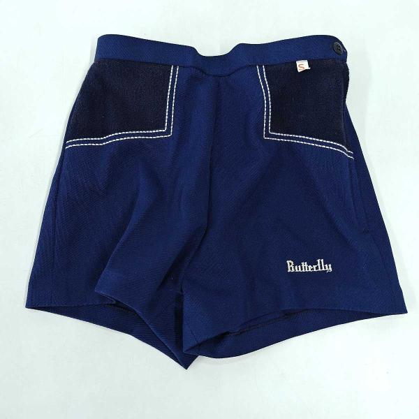 [ブランド] バタフライ[タイプ] タマス ステッチ セブンショーツ 卓球 ウェア ハーフパンツ[表記サイズ] S[対象] レディース[カラー] ネイビー[総丈] 約29.5cm[ウエスト] 約30cm[状態] 多少の汚れがみられます。