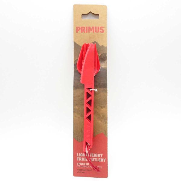 [タイプ] LWトレイルカトラリーセット[型番] P-740590[重量] 約26g[カラー] レッド[サイズ] 約17.7×4.1×2.1cm[材質] 飽和ポリエステル樹脂[状態] 　未使用品[詳細備考] 耐熱温度:100℃<br&...