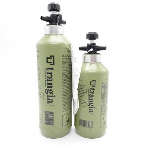 [ブランド] トランギア[タイプ] フューエルボトル 0.5L/0.3L[型番] TR-506105/TR-506103[カラー] オリーブ[サイズ] 0.5L/径6.5×高さ23.5cm　　　　　0.3L/高さ19cm[状態] 　未使用品...