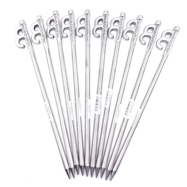 [ブランド] ブッシュクラフト Bush Craft[タイプ] ブッシュペグ 30cm  SUS304[重量] 約180g[状態] 未使用品