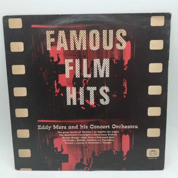 [タイプ] LP Eddy Mers And His Concert Orchestra Famous Film Hits 映画音楽への招待[状態] 　古いものになるため、ジャケットなどに汚れ・ダメージがみられる場合があります。