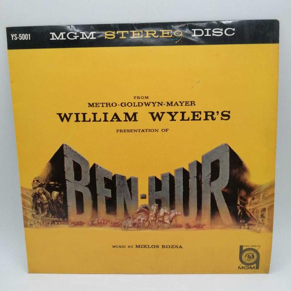 [タイプ] LP ベン・ハー ペラ・ジャケ Ben-Hur ミクロス・ローザ カルロ・サヴィーナ指揮 ローマ交響楽団 Miklos Rozsa Carlo Savine YS-5001[状態] 古いものになるため、ジャケットなどに汚れ・ダメ...