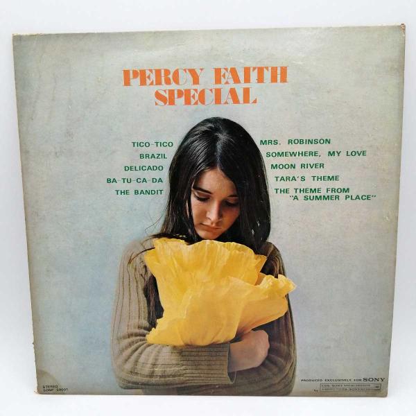 [タイプ] LP パーシー・フェイス Percy Faith Special SONP-59001[状態] 古いものになるため、ジャケットなどに汚れ・ダメージがみられる場合があります。