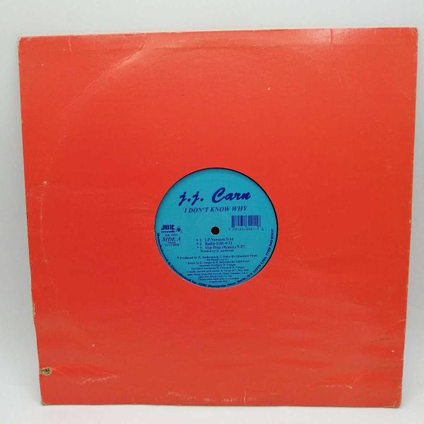 [タイプ] LP J. J. CARN - I DON'T KNOW WHY 12 JBR-13001[状態] 古いものになるため、ジャケットなどに汚れ・ダメージがみられる場合があります。