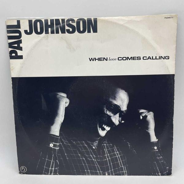 [タイプ] PAUL JOHNSON WHEN love COMES CALLING LP レコード ソウル ファンク エレクトリック[状態] 古いものになるため、ジャケットなどに汚れ・ダメージがみられる場合があります。