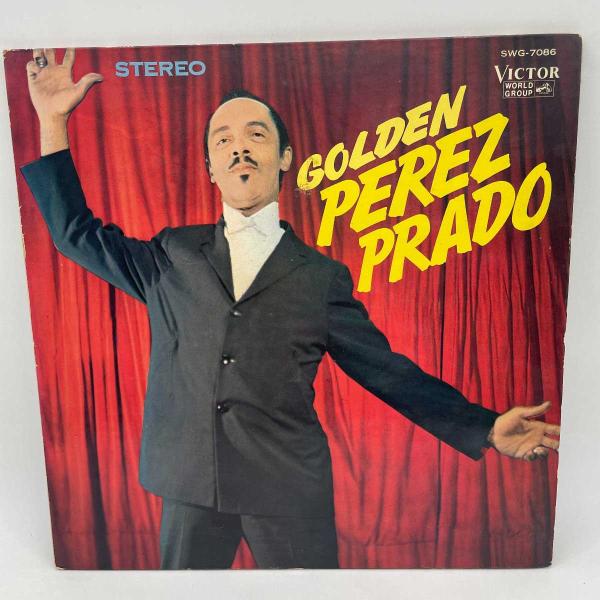 [タイプ] LP GOLDEN PEREZ PRADO ゴールデン・ペレス・プラード / エル・マンボ テキーラ べサメムーチョ SWG-7086[状態] 古いものになるため、ジャケットなどに汚れや傷み(破れなど)がみられます。