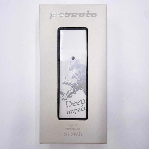 [タイプ] ポケオト ディープインパクト MP3プレイヤー JRA 競馬[状態] 未使用品