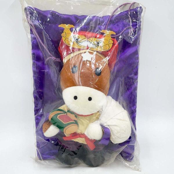 [タイプ] ターフィー ぬいぐるみ 2012 グランドオープン 中京競馬場[状態] ぬいぐるみに多少の汚れやほこりの付着などみられます。また、ビニール袋には多少日焼けなどがみられます。