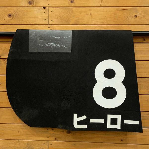 [タイプ] ヒーロー 実使用 ゼッケン 福永祐一 岩田康誠[状態] レース実使用品のため、汚れや毛が付いています。