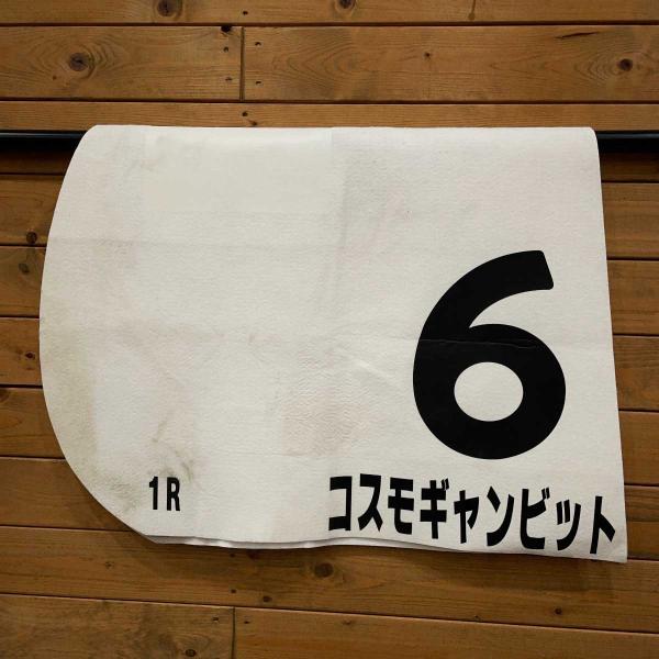 [タイプ] コスモギャンビット 実使用 ゼッケン 2歳未勝利 伊藤直人[状態] レース実使用品のため、汚れや毛が付いています。