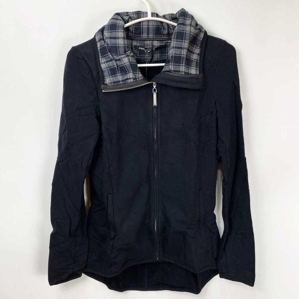 [ブランド] ノエルアスマール NOEL ASMAR[タイプ] ジップアップ ストレッチ スウェット ライディングジャケット[表記サイズ] XS[対象] レディース[型番] AE1743[カラー] ブラック[身幅] 約41cm[着丈] 約6...