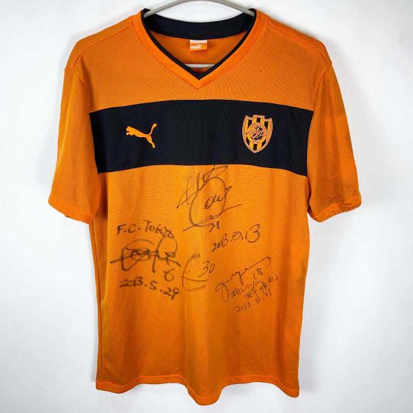 [タイプ] 清水エスパルス 練習用シャツ サイン入り※岡根直哉(#30) 太田宏介(FC東京 #6)  田中順也(柏レイソル #18) ほか[表記サイズ] L[状態] 目立ったダメージはみられませんが、使用感や細かな汚れはあります。