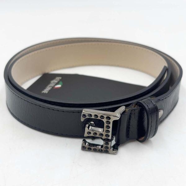 [ブランド] EQUILINE エクイライン[タイプ] GRUGEG レザー ベルト[表記サイズ] 90[対象] レディース[カラー] ブラック[サイズ] 約104cm[状態] 未使用品