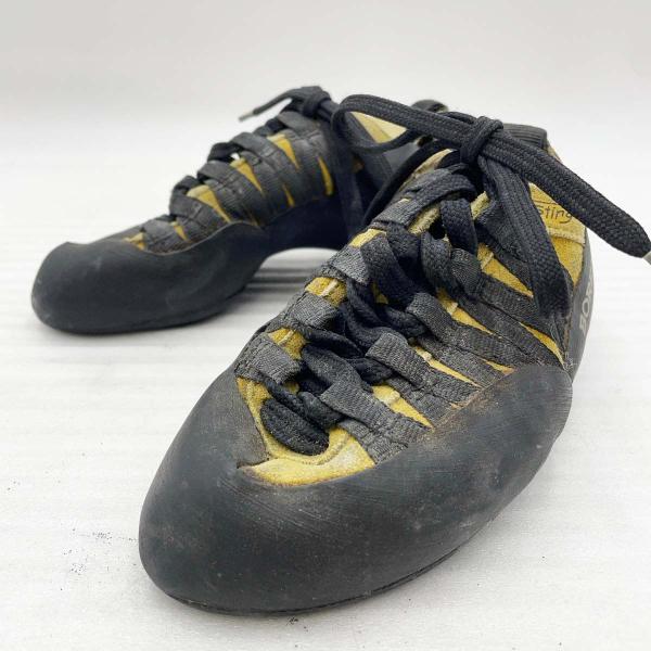 [ブランド] ボリエール BOREAL[タイプ] スティンガー UK6 クライミングシューズ[表記サイズ] 24cm[カラー] イエロー[状態] 全体的に使用感があります。(剥がれなどのダメージはみられません。)また、ペンによるネームが入っ...