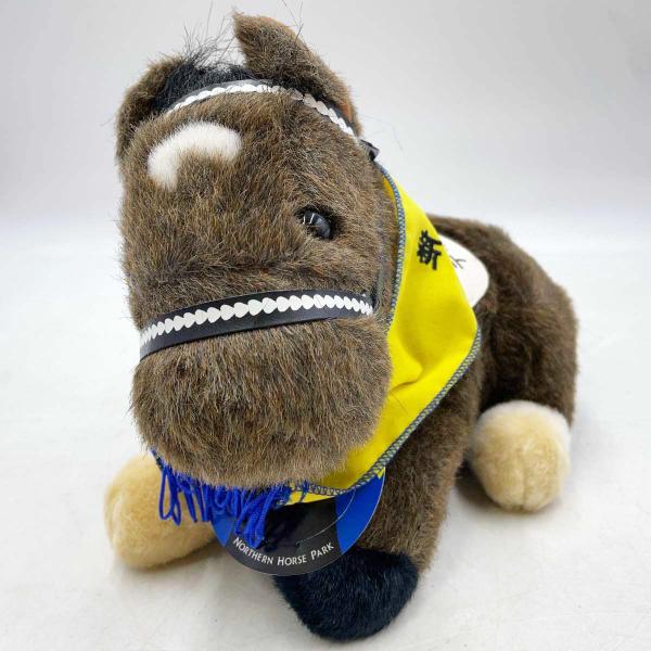 [ブランド] AVANTI[タイプ] ディープインパクト ぬいぐるみ 新馬[表記サイズ] S[状態] 頭絡・手綱に傷みがみられます。