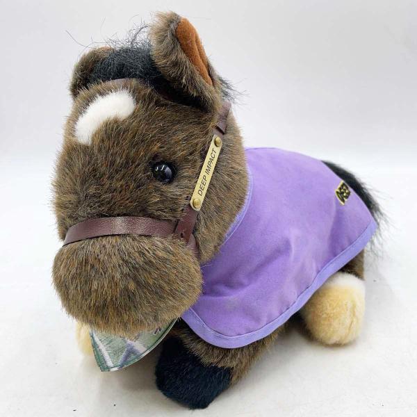 [ブランド] AVANTI[タイプ] ディープインパクト ぬいぐるみ 馬服 NHPオリジナル[表記サイズ] S[状態] 目立ったダメージなどありませんが、馬服が僅かに汚れているようにみえます。