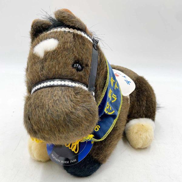 [ブランド] AVANTI[タイプ] ディープインパクト ぬいぐるみ 第51回 有馬記念 ラストラン[表記サイズ] S[状態] 頬革・手綱に傷み、優勝レイに日焼けがみられます。