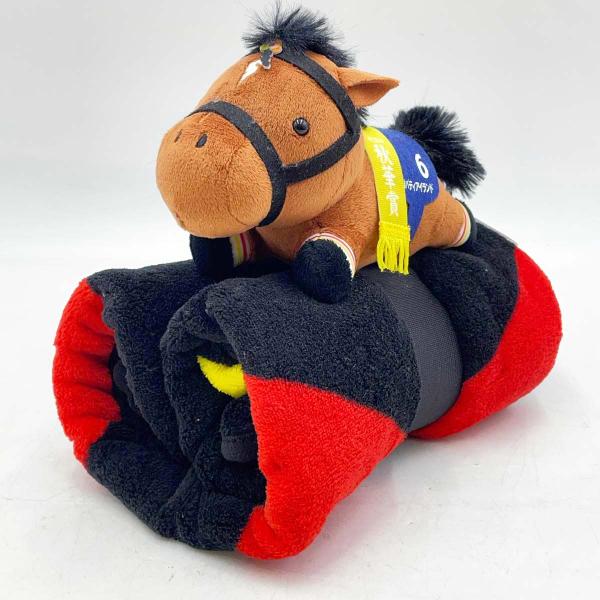 [タイプ] リバティアイランド サラブレッドコレクション ぬいぐるみ付きブランケット2[状態] 未使用品