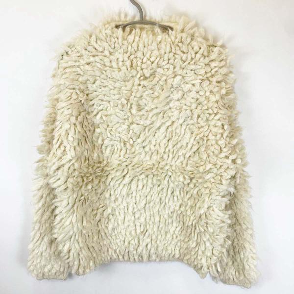 [ブランド] マウジー[タイプ] LOOP KNITTING SWEATER ニット[表記サイズ] F[対象] レディース[型番] 010AAA70-6090[カラー] オフホワイト[身幅] 約53cm[着丈] 約61cm[状態] 多少使用...