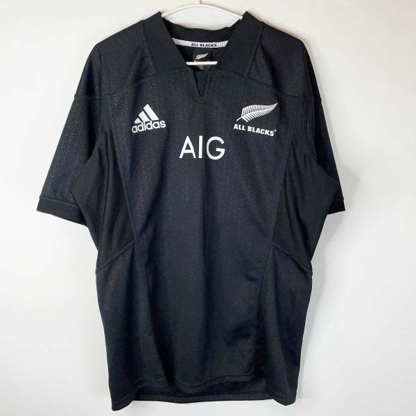 [ブランド] アディダス[タイプ] ニュージーランド代表 2017 All Blacks オールブラックス 1ST ユニフォーム ジャージ[表記サイズ] XL[型番] AP5663[身幅] 約64cm[着丈] 約76cm[裄丈] 約54cm...