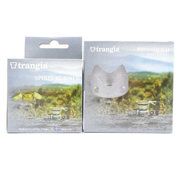[ブランド] トランギア[タイプ] アルコールバーナー スピリットバーナー [ウィンドシールドゴトク(TR-281)付][型番] TR-B25[重量] 110g[収納時サイズ] 径7.5×高さ4.5cm[材質] 真鍮[状態] 　未使用品