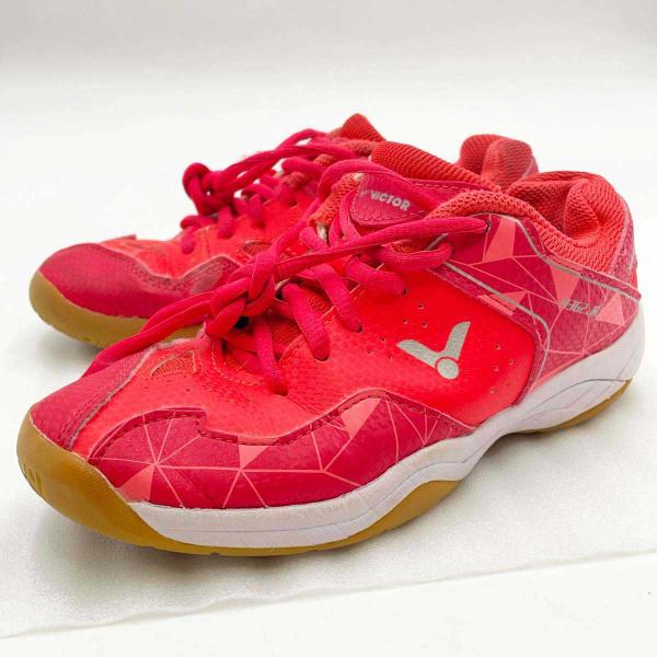 [ブランド] ビクター[タイプ] バドミントンシューズ[表記サイズ] 21cm[対象] キッズ[型番] P9200JR[状態] 使用感があり、ダメージや汚れが目立ちます。