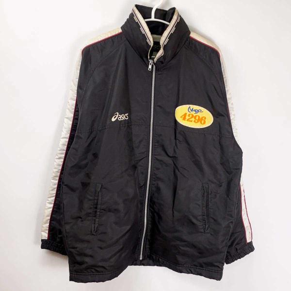 [タイプ] 4296 岡崎恭裕選手 実使用 通勤服 ジャケット ウインドブレーカー[表記サイズ] L[身幅] 約60cm[着丈] 約76cm[状態] 使用感があり、ある程度の汚れがみられます。