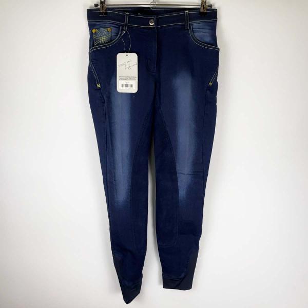 [ブランド] HKM Lauria Garrelli ローリア ギャレリィ[タイプ] PRO TEAM キュロット I44[対象] レディース[カラー] ネイビー[総丈] 約96cm[ウエスト] 約40cm[状態] 未使用品