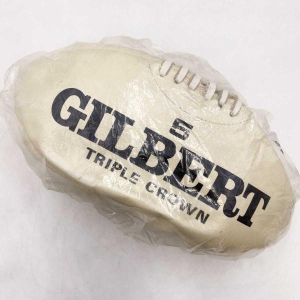 [ブランド] GILBERT ギルバート[タイプ] TRIPLE CROWN 5号球[状態] 未使用ですが、長期保存により傷みがみられます。