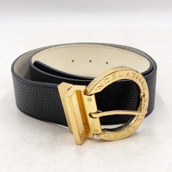 [ブランド] NOEL ASMAR ノエルアスマール[タイプ] ベルト レザー[対象] ユニセックス[カラー] ブラック[サイズ] 全長約98cm×横幅約4.5cm[状態] 使用感や汚れはありますが、目立ったダメージなどみられません。