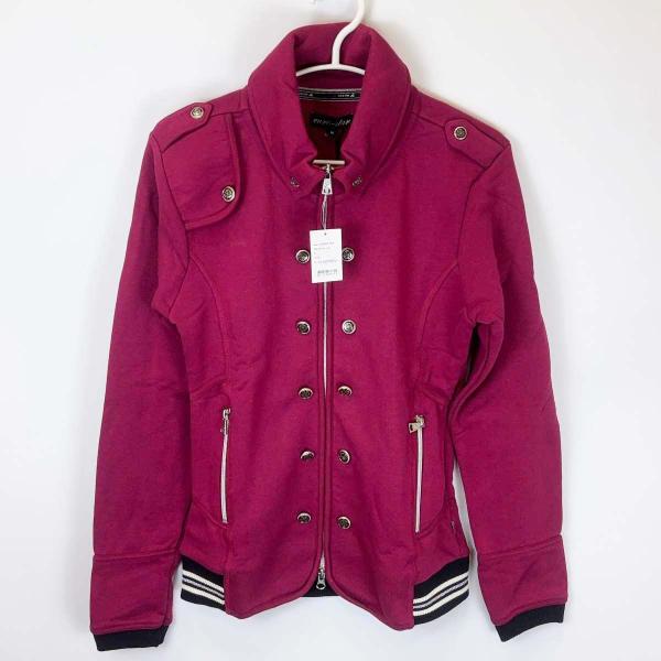 [ブランド] ユーロスター[タイプ] ジップアップ ライディングジャケット 裏起毛 Damen Charlet[表記サイズ] M[対象] レディース[カラー] チェリーレッド[身幅] 約45cm[着丈] 約65cm[袖丈] 約66cm[肩幅...